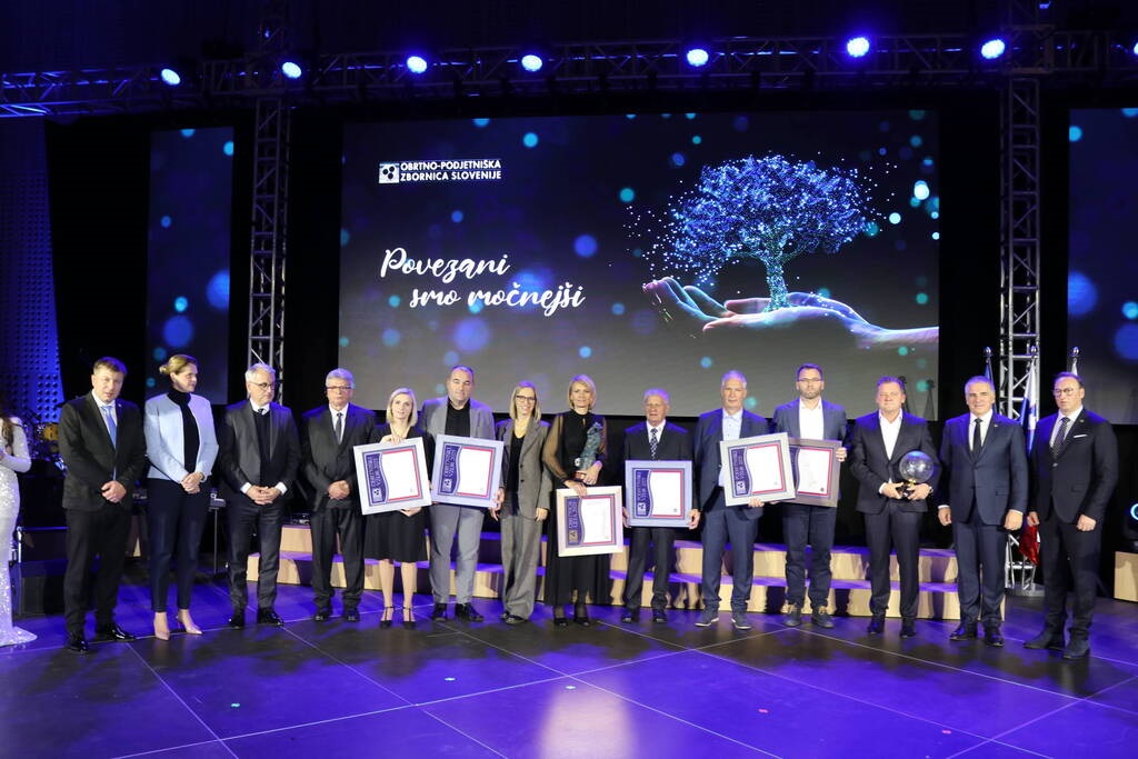 Obrtnica leta 2025 je Nataša Žagar, Podjetnika leta 2025 sta Janez in ...