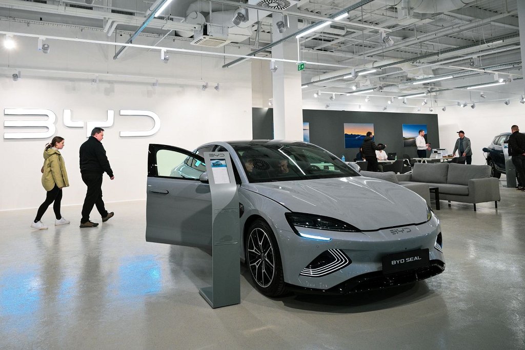 V Cityparku je BYD odprl svoj prvi avtosalon pri nas - arhiv novic - novice
